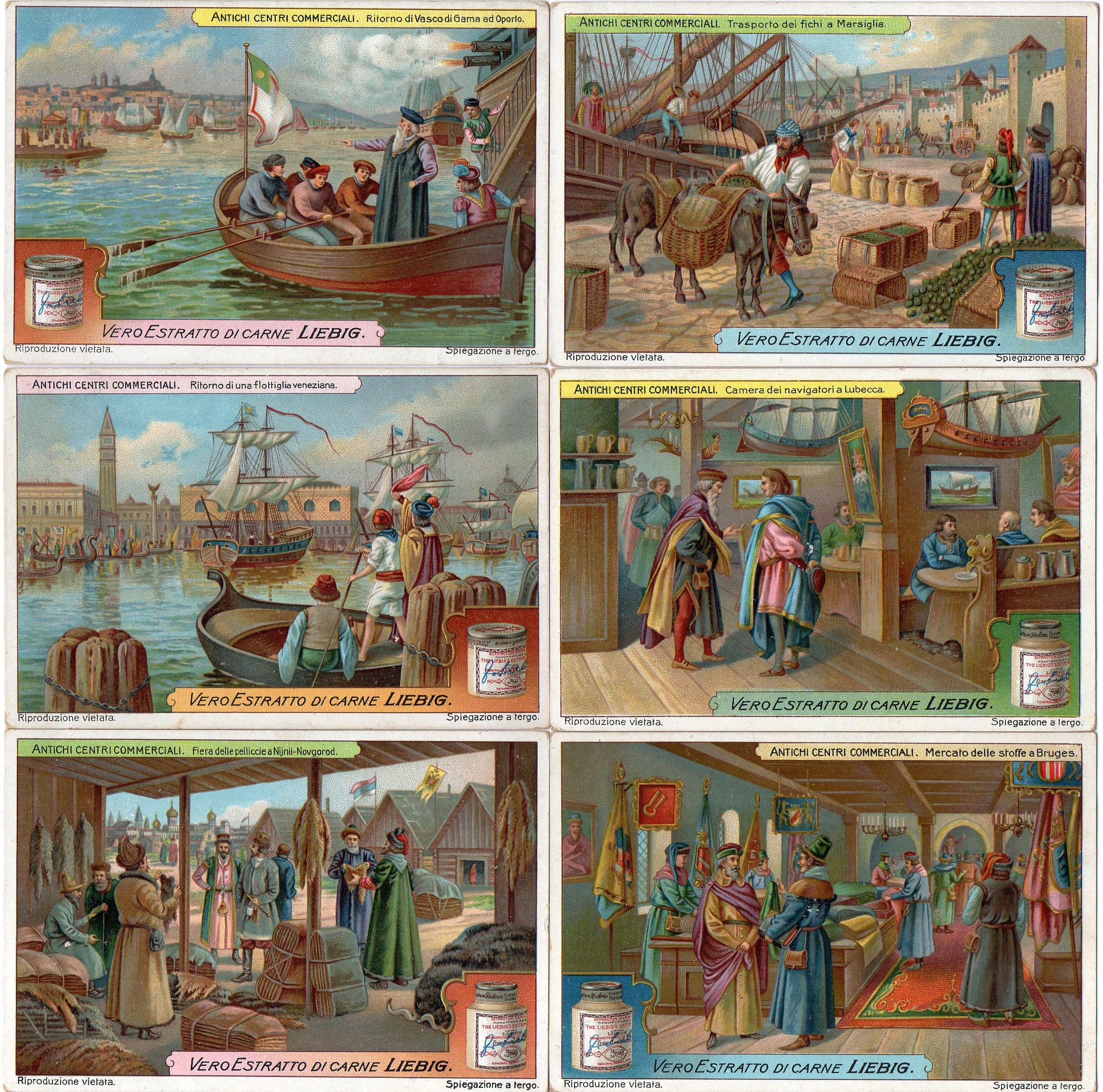 S 1109 / Liebig / Antichi Centri Commerciali (Ita) Mf46686