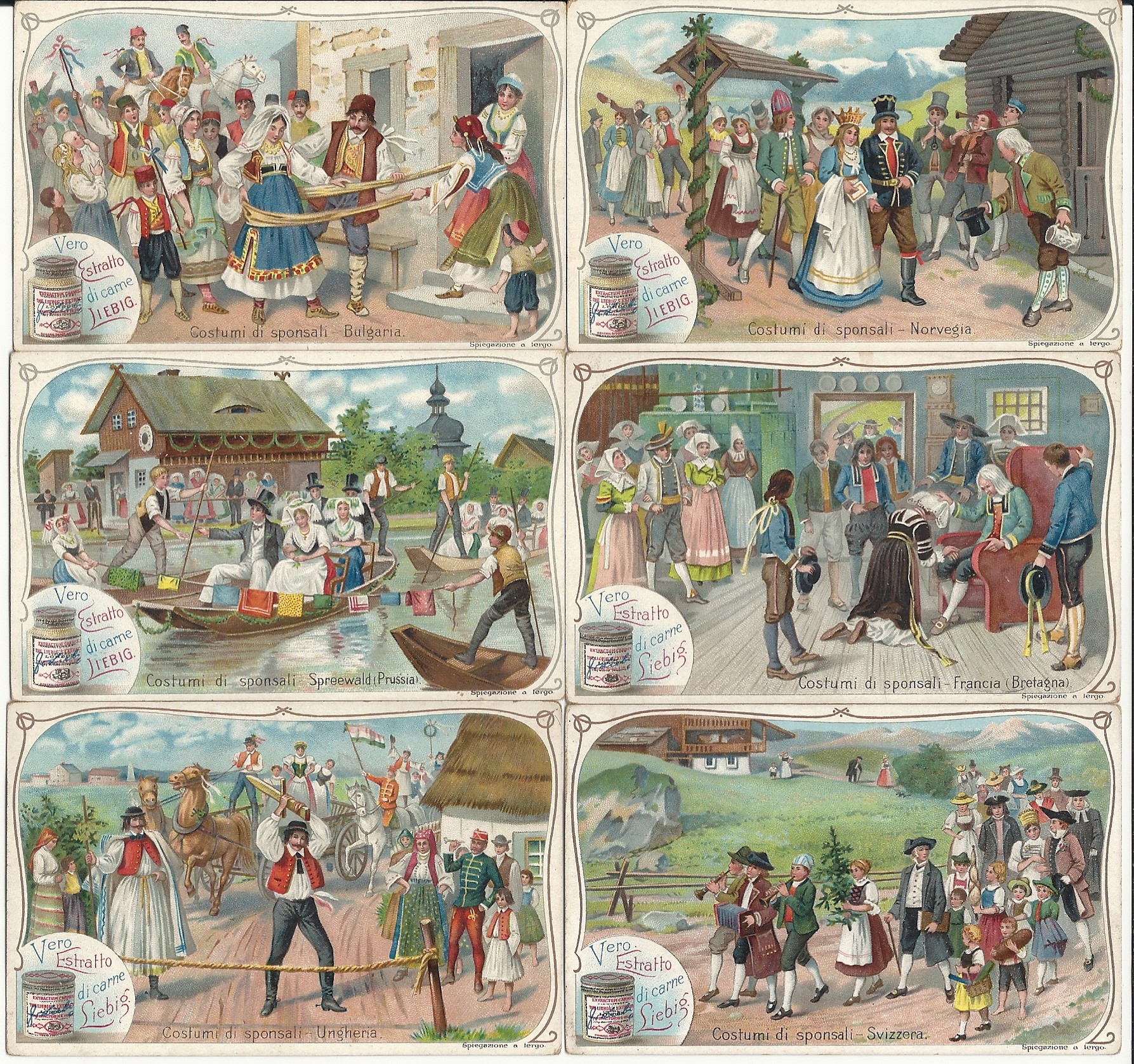 S 0666- Liebig - Costumi Sponsali  - (Ita) 666 Mf30462