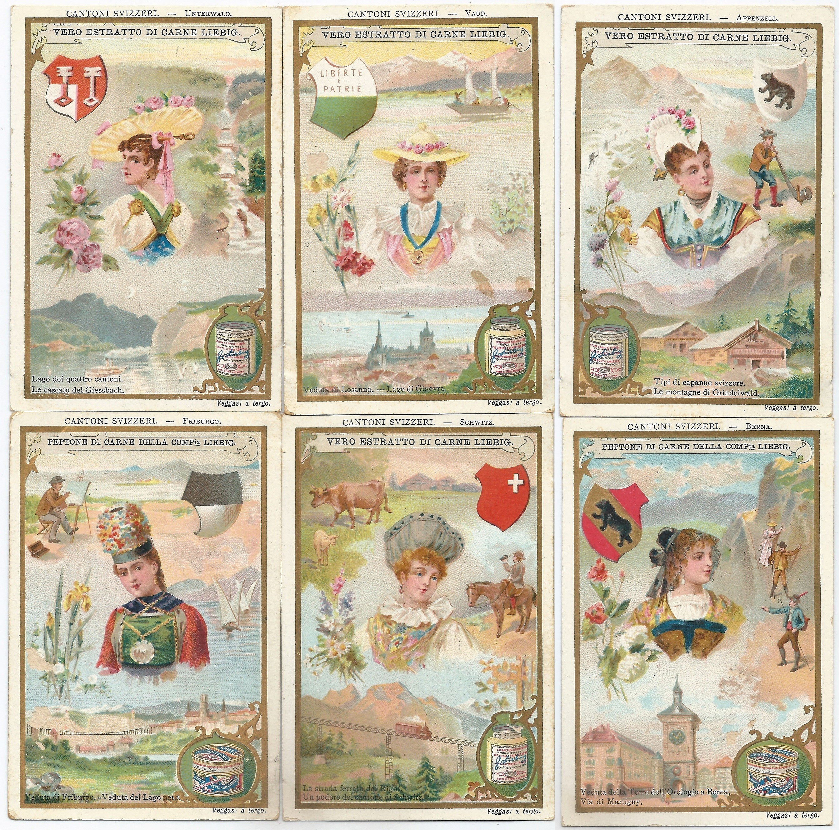 S 0547 - Liebig - Cantoni Svizzeri - (Ita) Mf41362