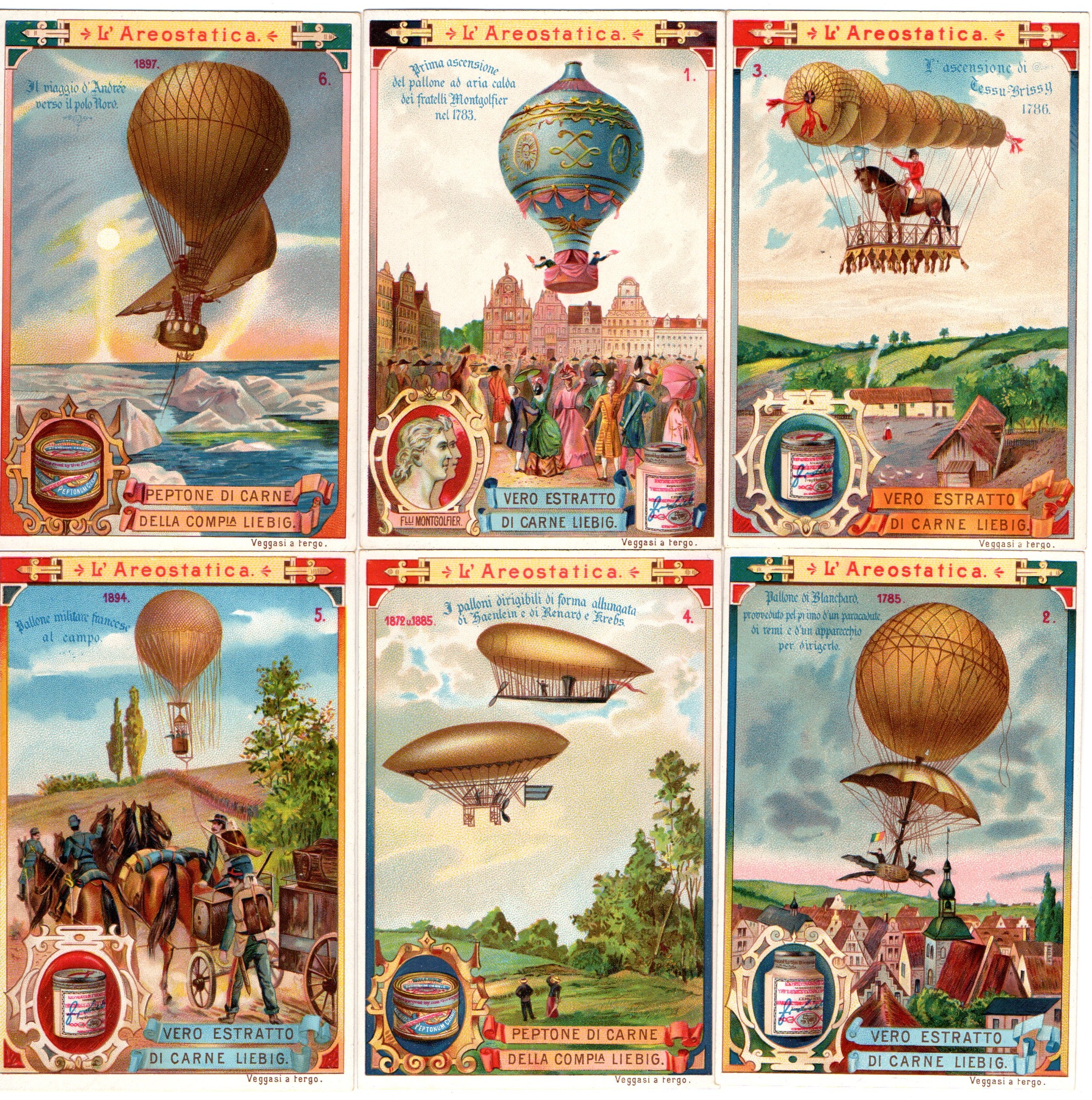 S 0610 Liebig L Areostatica (Ita) 610 Mf28730