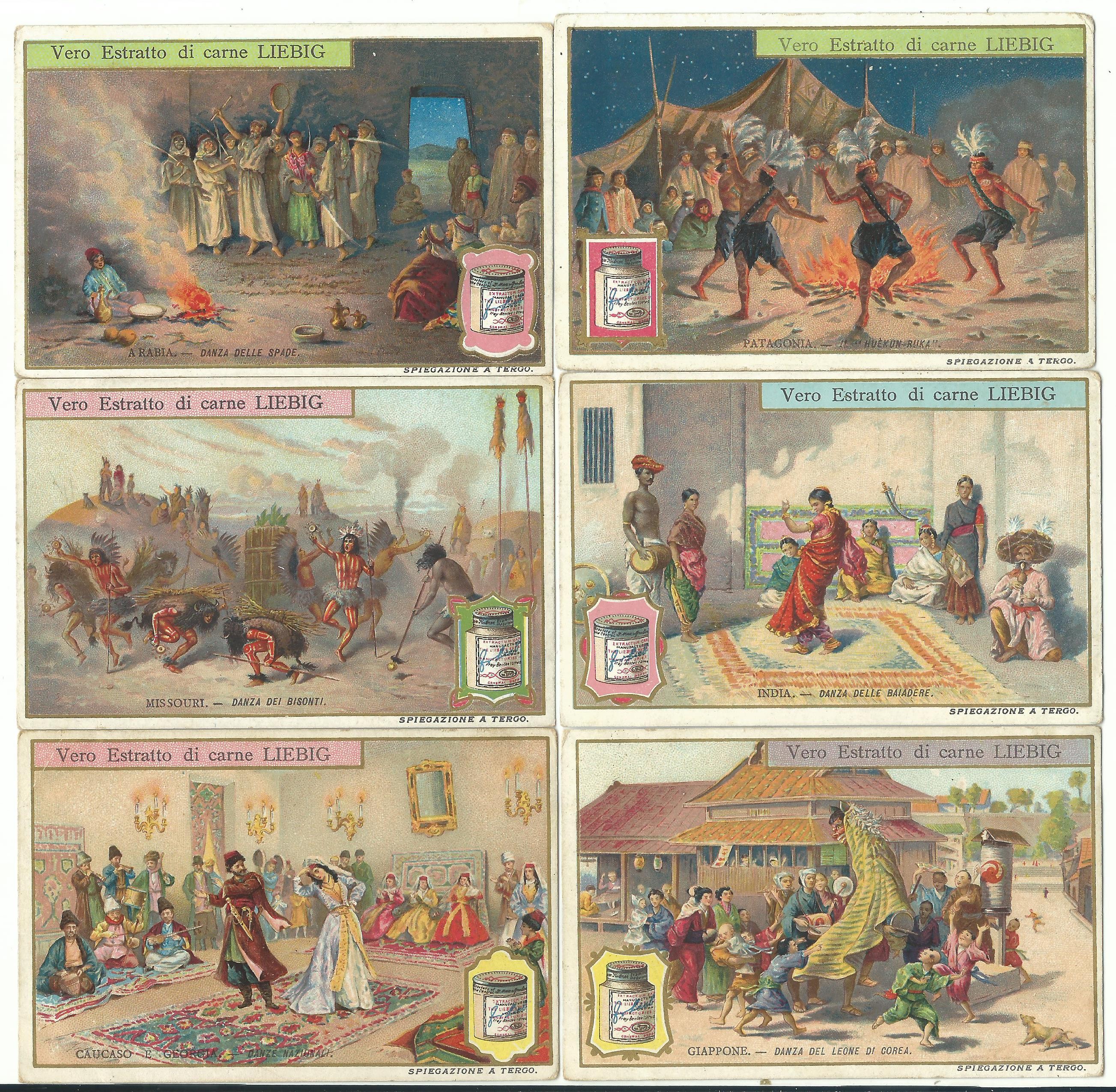 S 1018 - Liebig - Danze Nazionali 6  (Ita) Mf42532