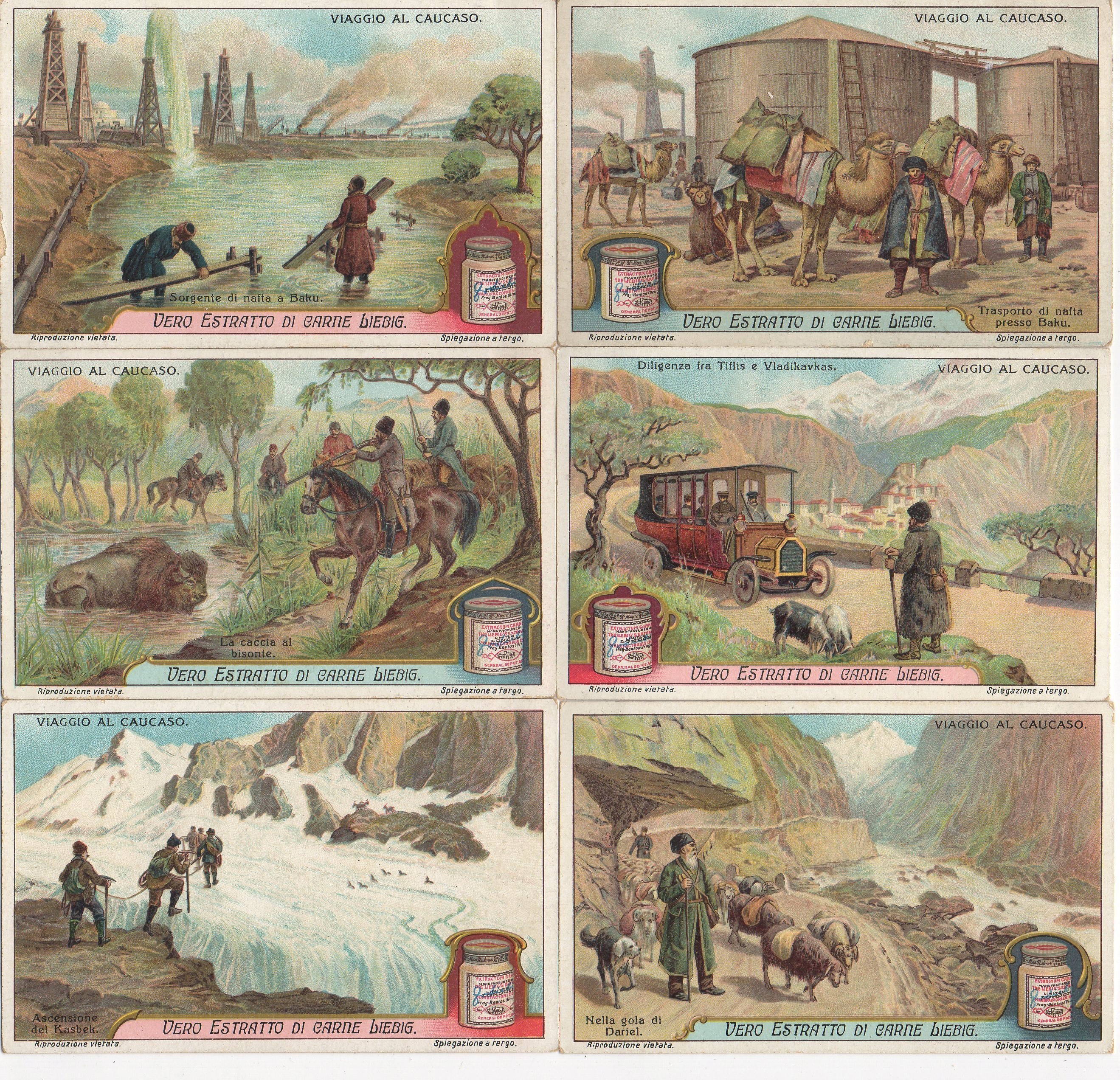 S 1107 - Liebig - Viaggio Al Caucaso - (Ita) Mf61584