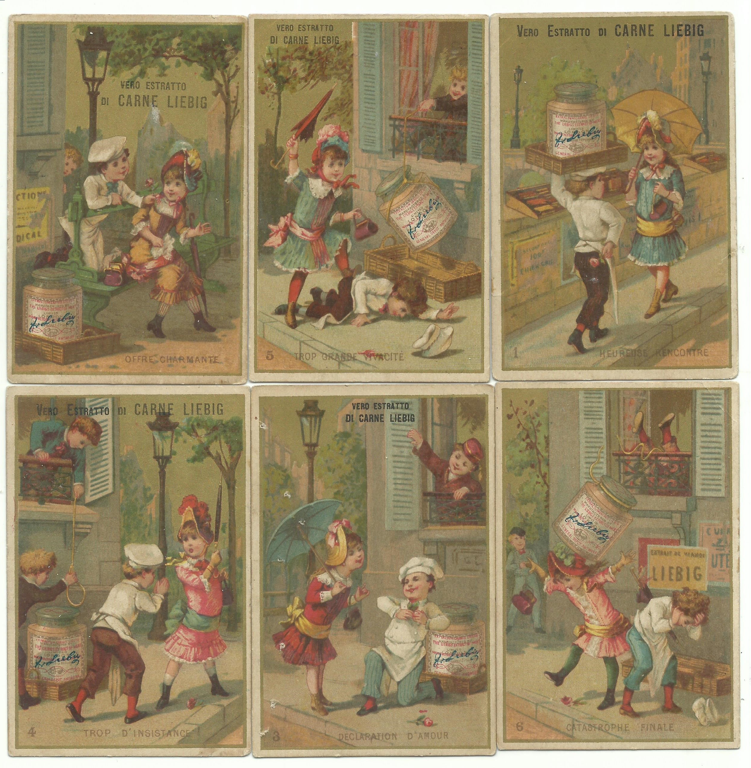 S 0122 / Liebig / Dichiarazione D'amore Del Pasticcere ( Ita ) S 122 Mf43496