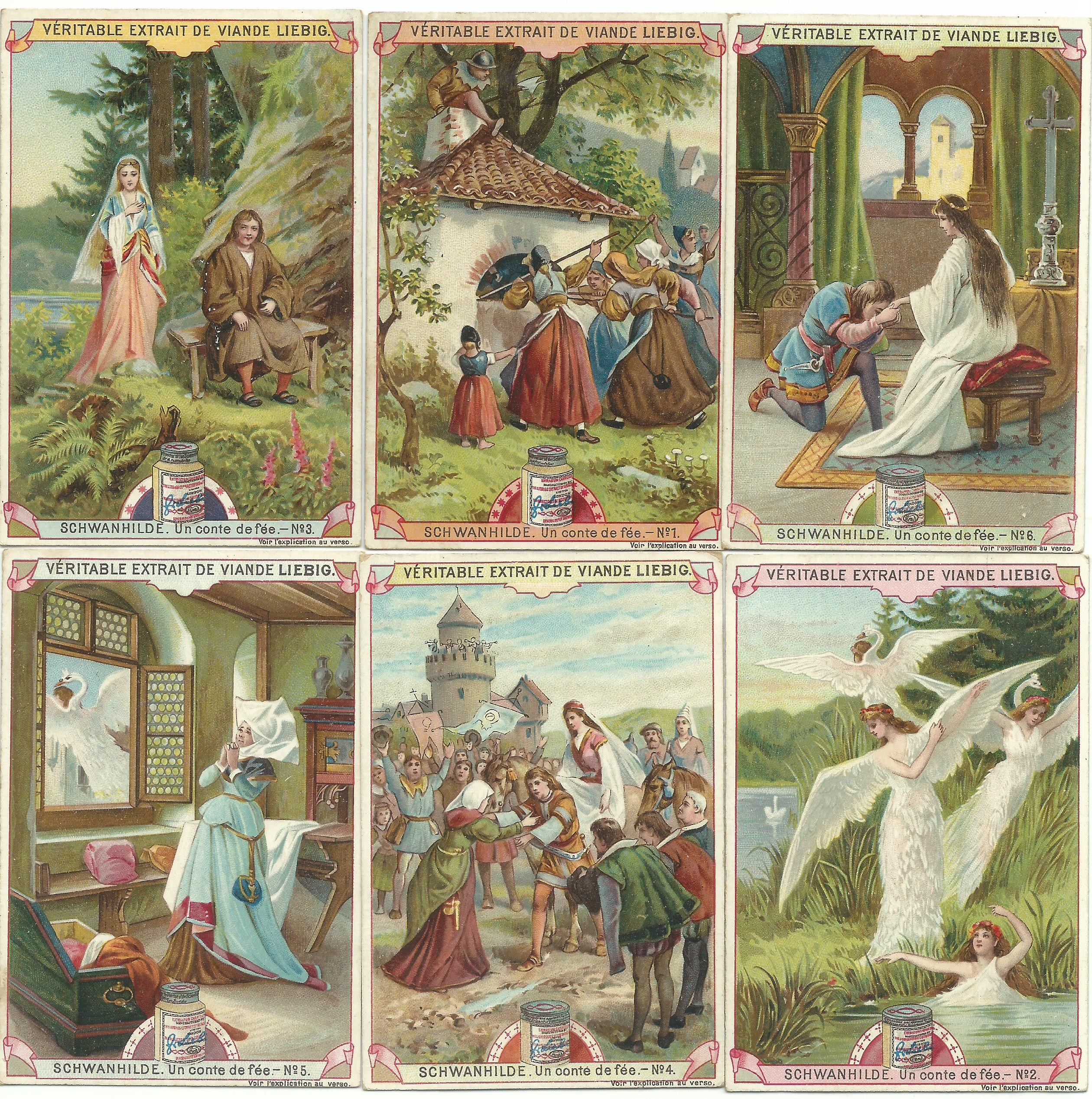 S 0643 / LIEBIG / SCHWANHILDE favola (BEL) 643 MF43848