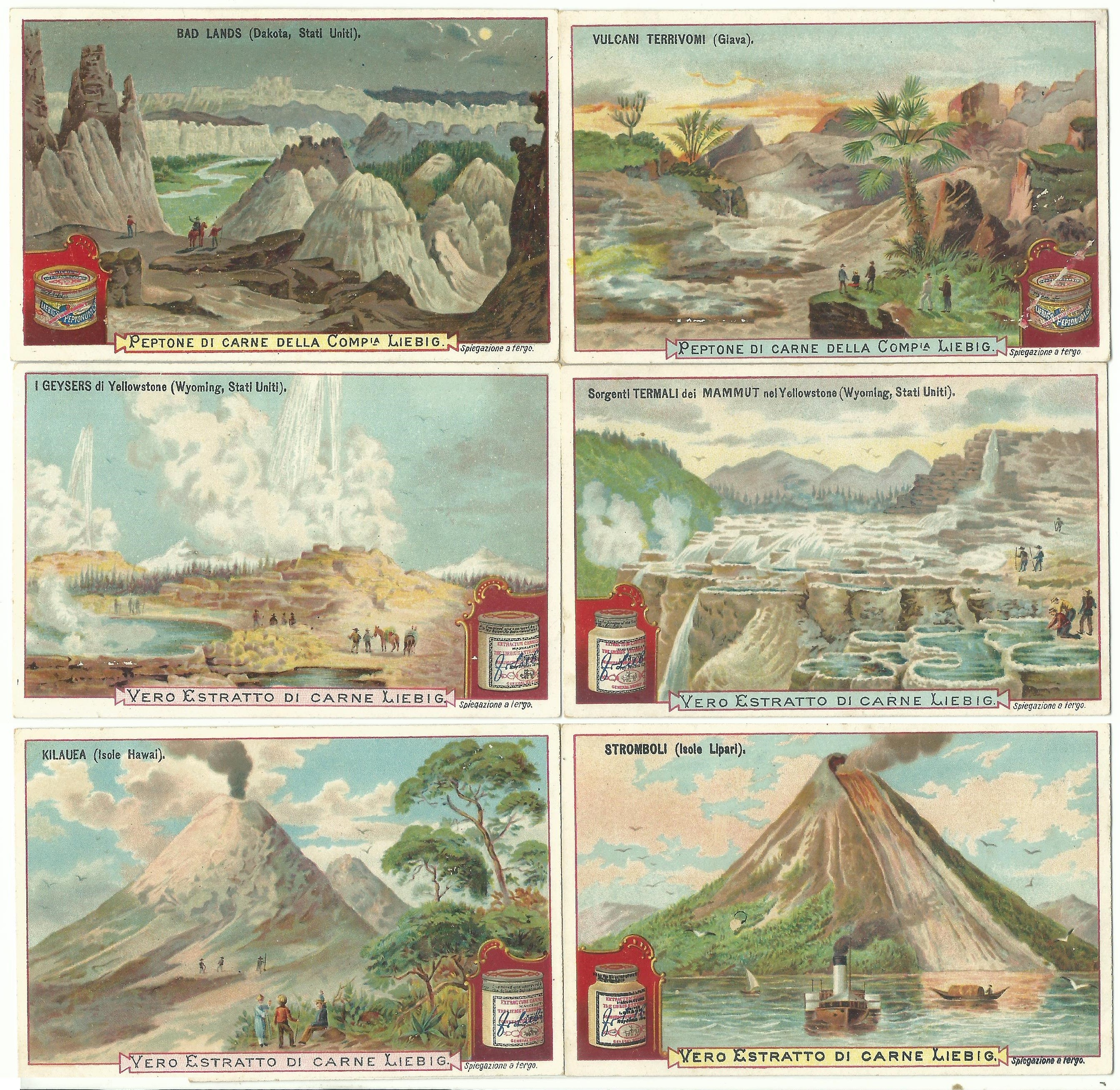 S 0653 / Liebig / Vulcani (Ita) 653 Mf43925