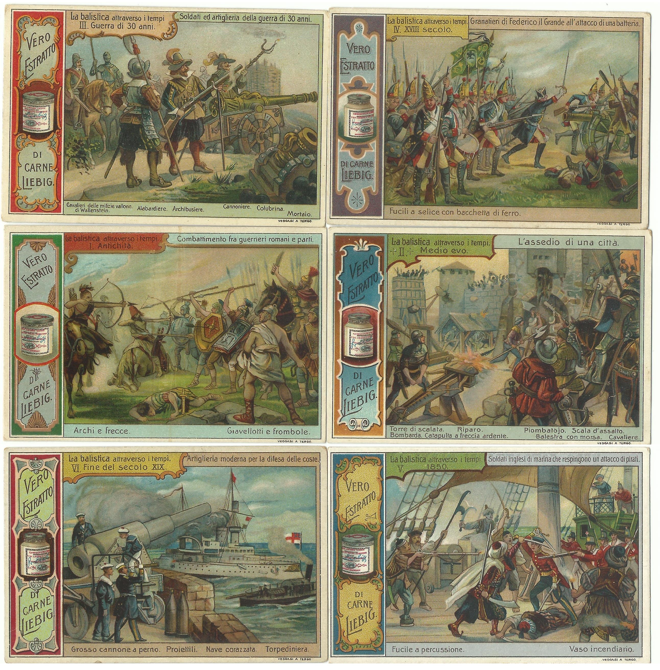 S 0657 / Liebig / La Balistica Attraverso I Tempi (Ita) 657 Mf43928