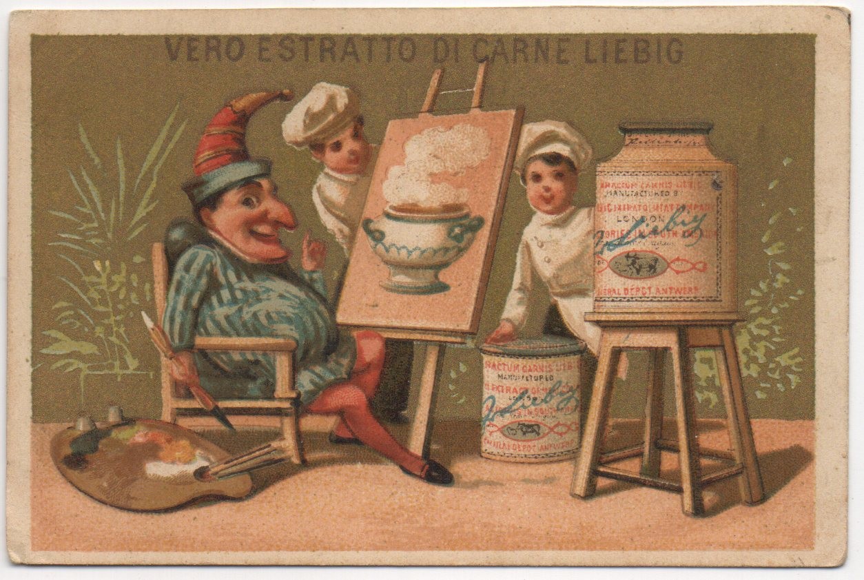 S 0076 g LIEBIG FIGURE DI GENERE 14 FIG. G ( ITA ) S 76 MF65696