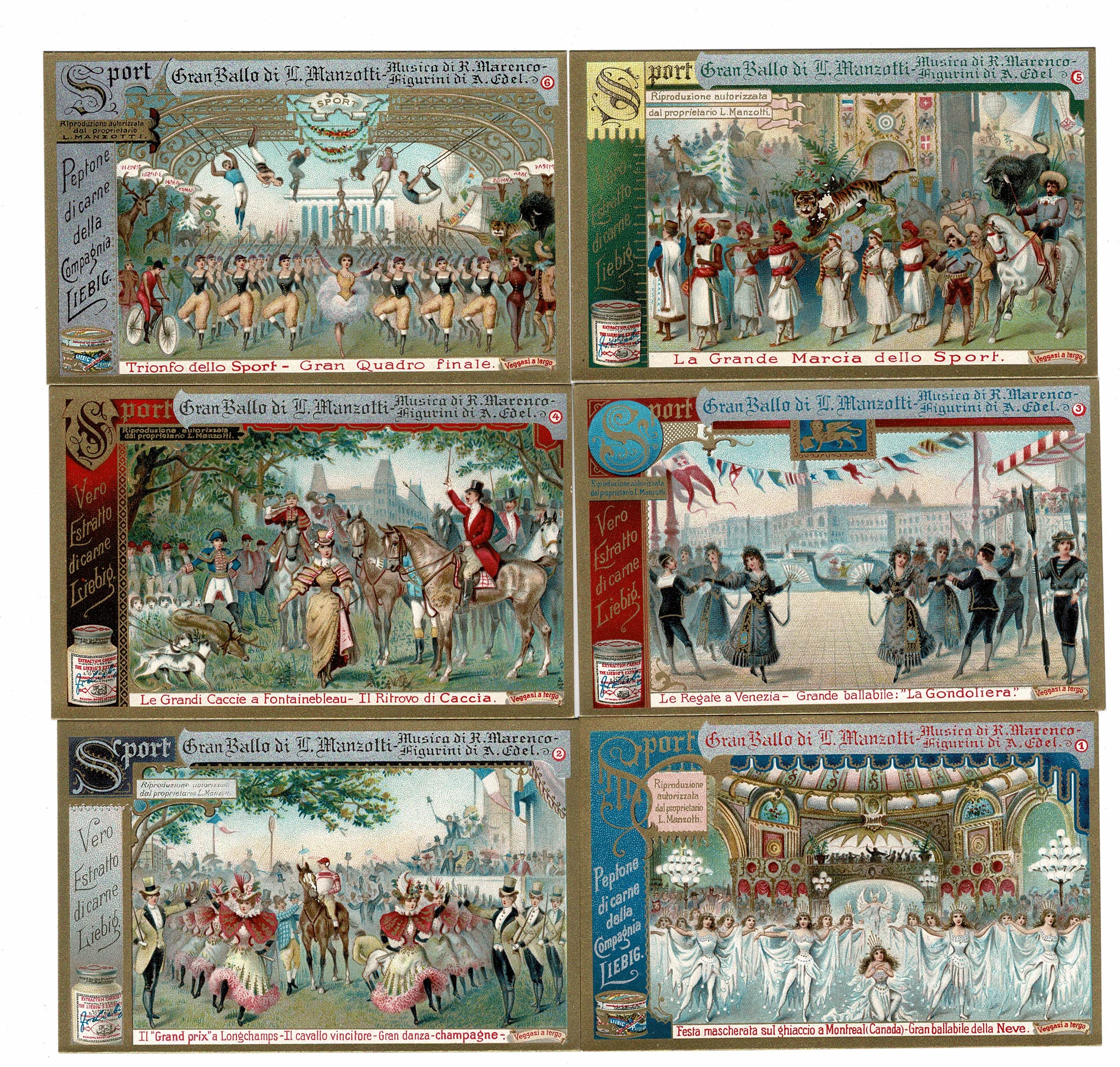 S 0574 Liebig Sport Gran Ballo (Ita) 574 Mf65976