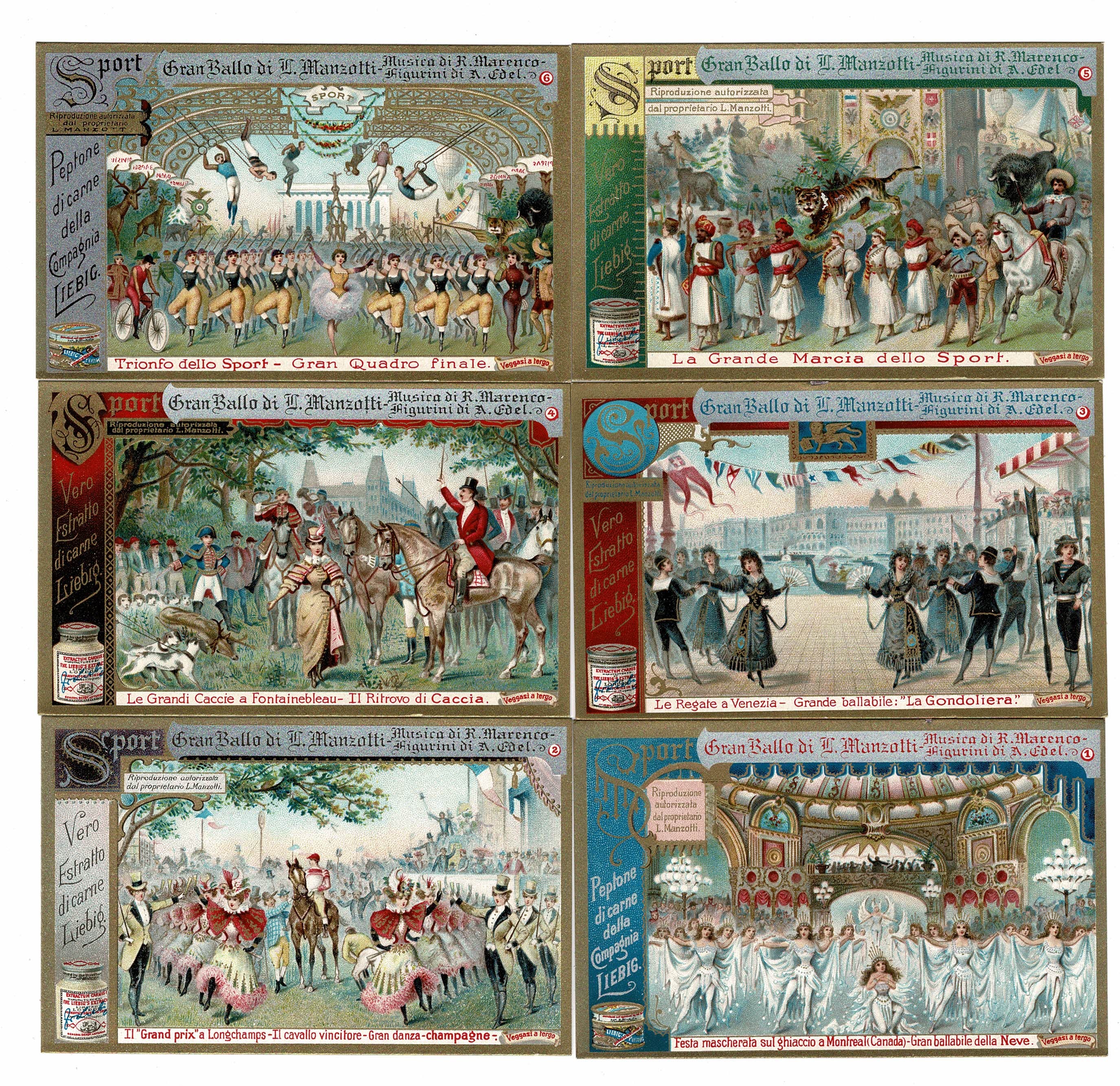 S 0574 Liebig Sport Gran Ballo (Ita) 574 Mf65977