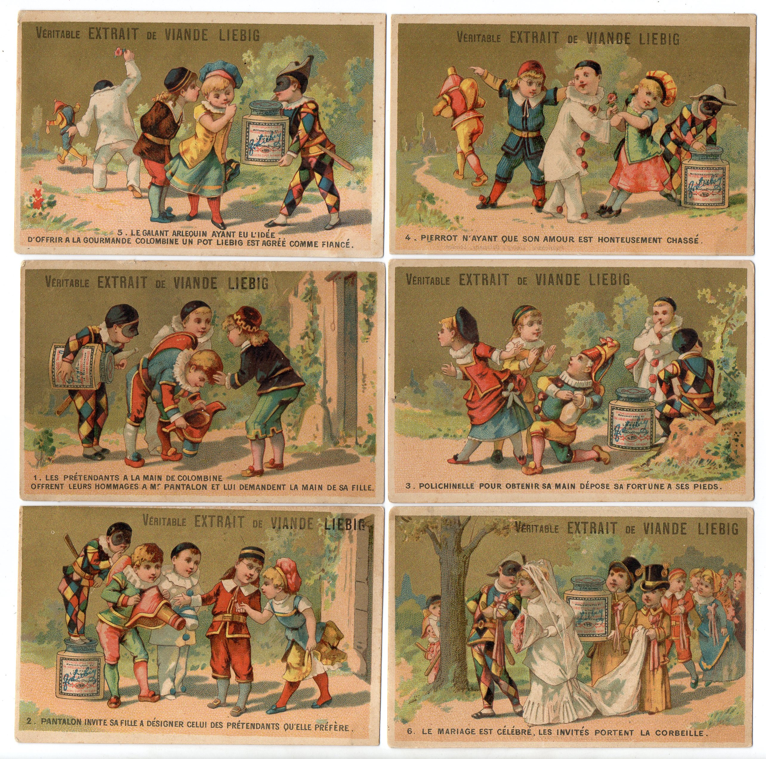 S 0119 / Liebig / Colombina  E Pretendenti (Fra) S 119 Mf45255