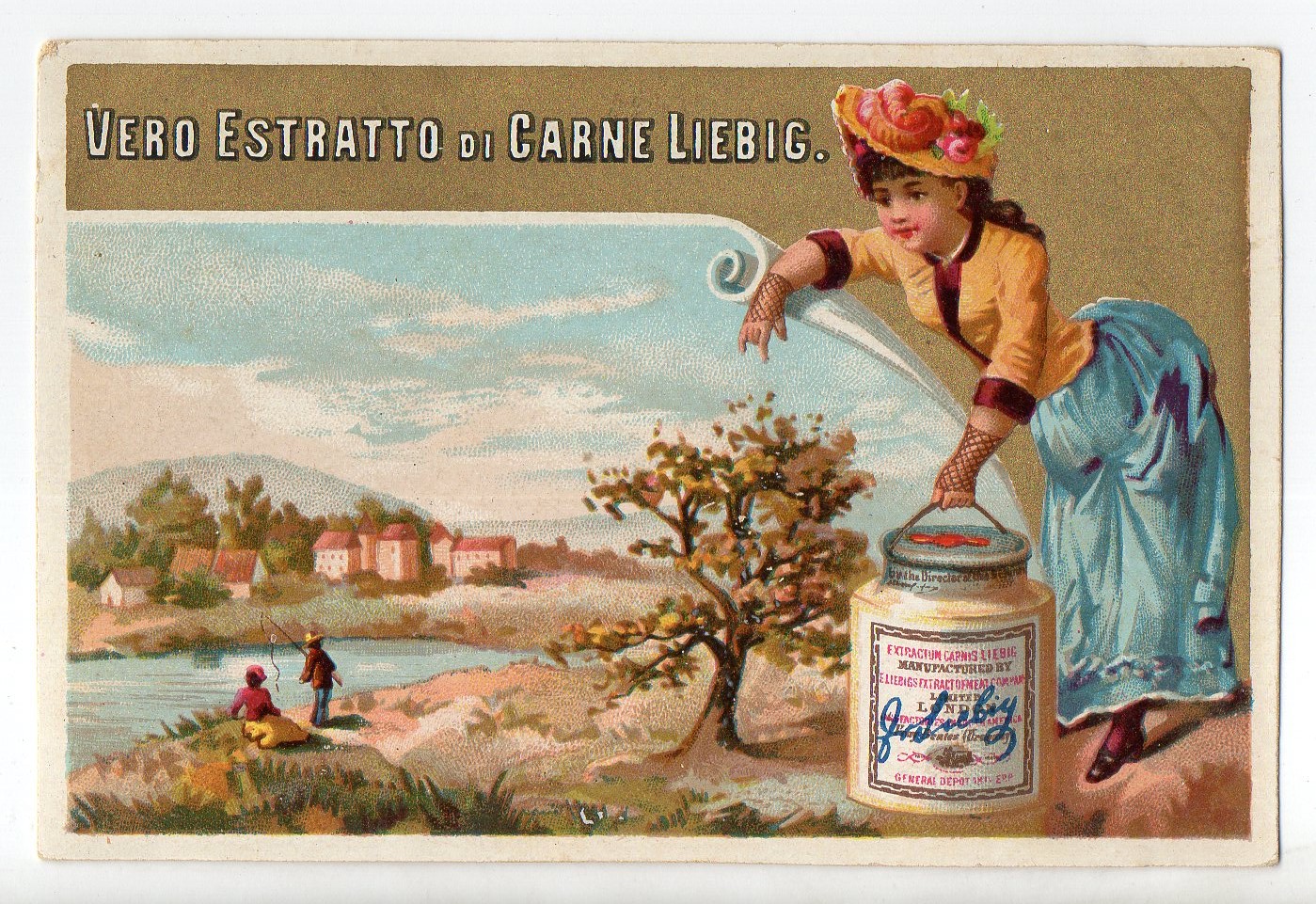 S 0153 / Liebig / Paesaggi E Ragazzi Sostengono Vaso Liebig (Ita) Fig.d Mf45293