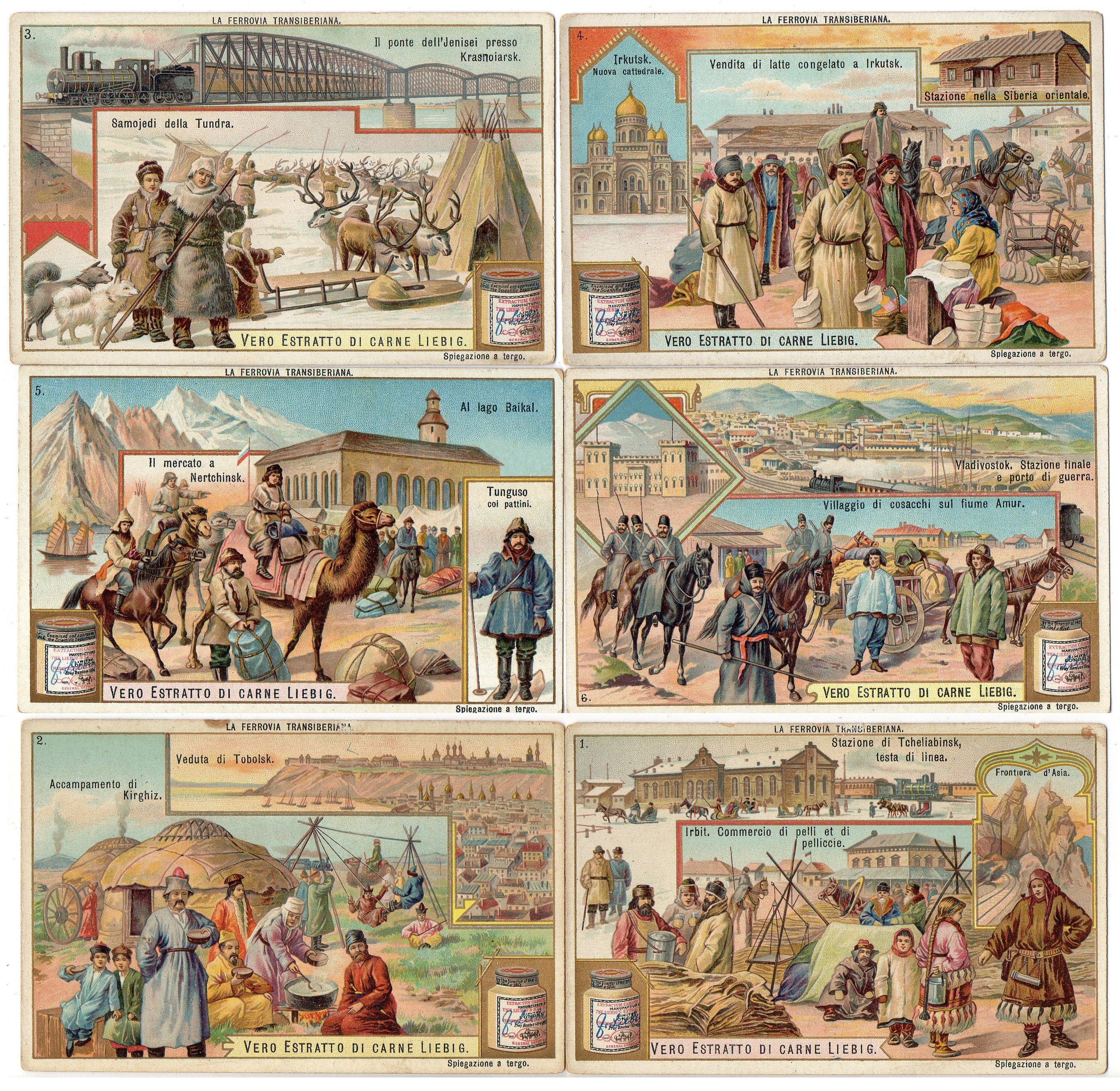 S 0775 / Liebig / La Ferrovia Transiberiana (Ita) 775 Mf45543