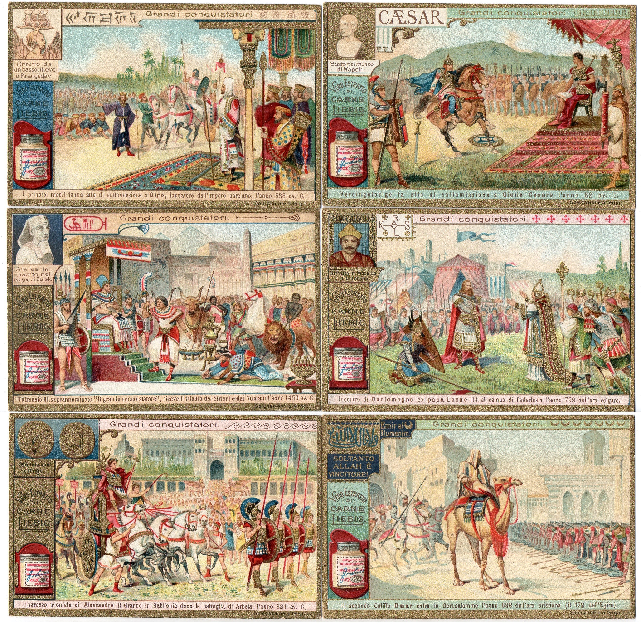 S 0725 / Liebig / Grandi Conquistatori 1 (Ita) 725 Mf45649