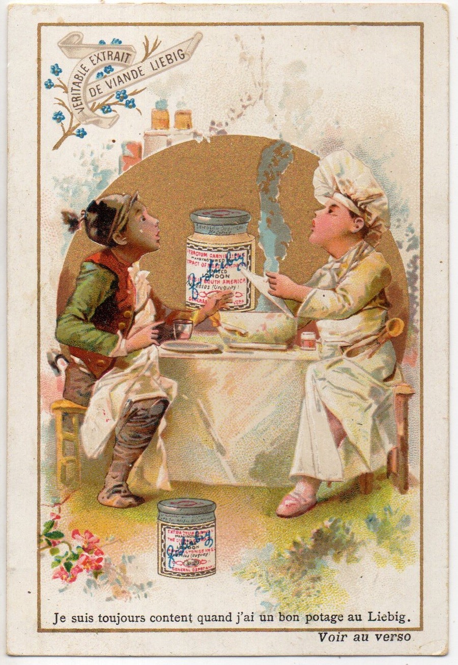 S 0298 / LIEBIG / CUOCHI APPRENDISTI 3  Fig. F  Je Suis Toujours.. (FRA) MF45713