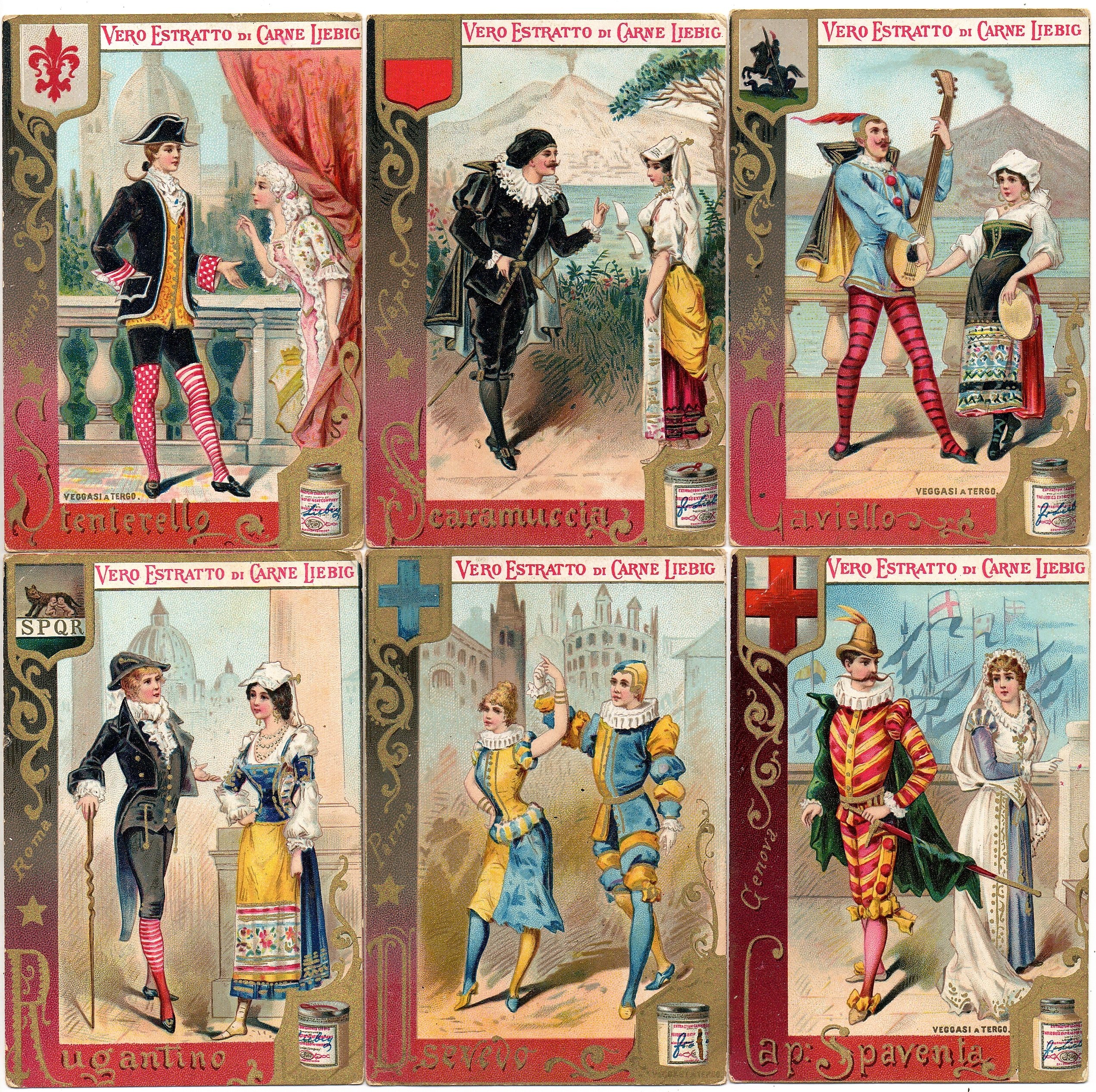 S 0311 / Liebig / Maschere Italiane 4 (Ita) Mf45745