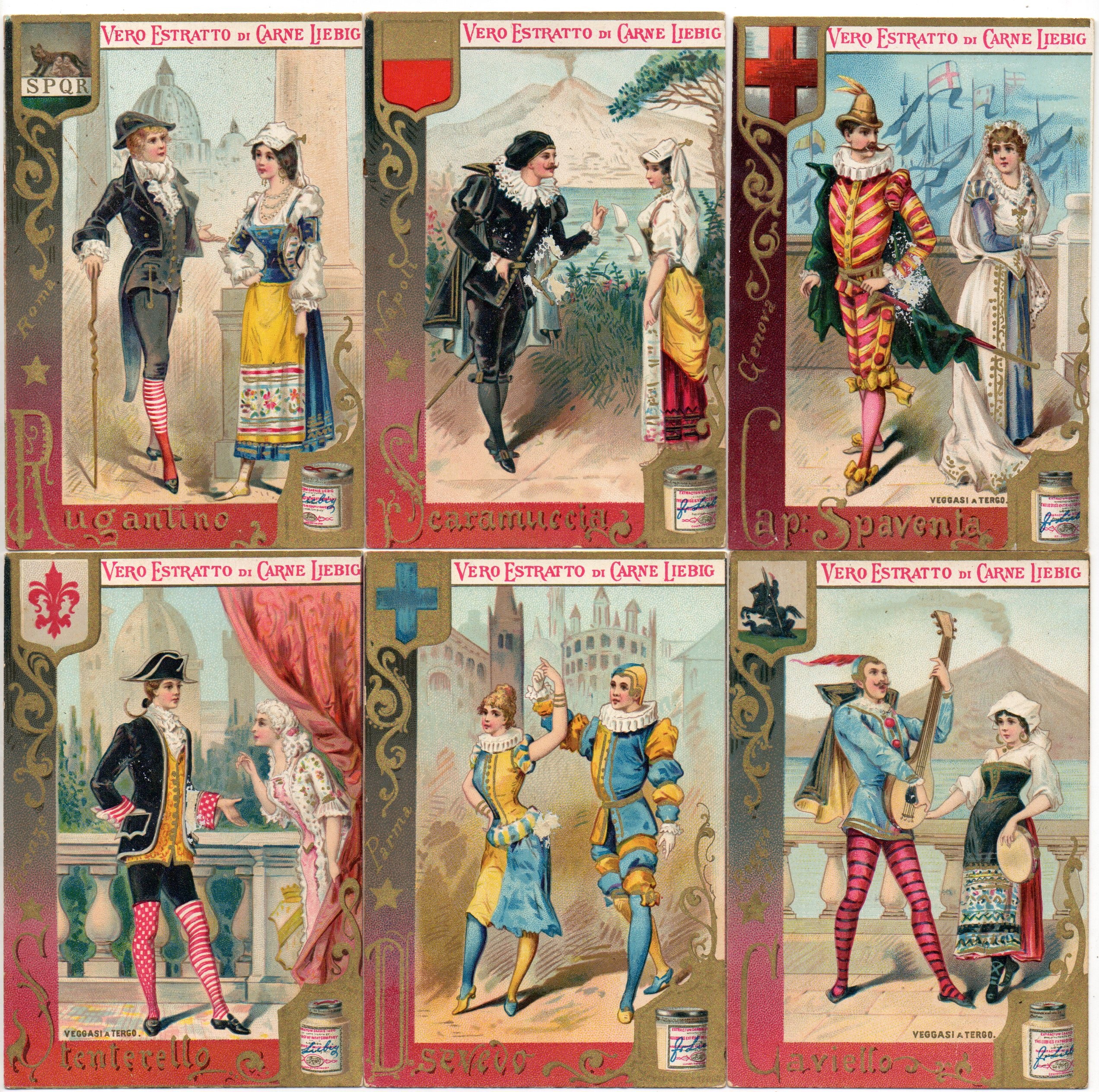 S 0311 / Liebig / Maschere Italiane 4 (Ita) Mf45947