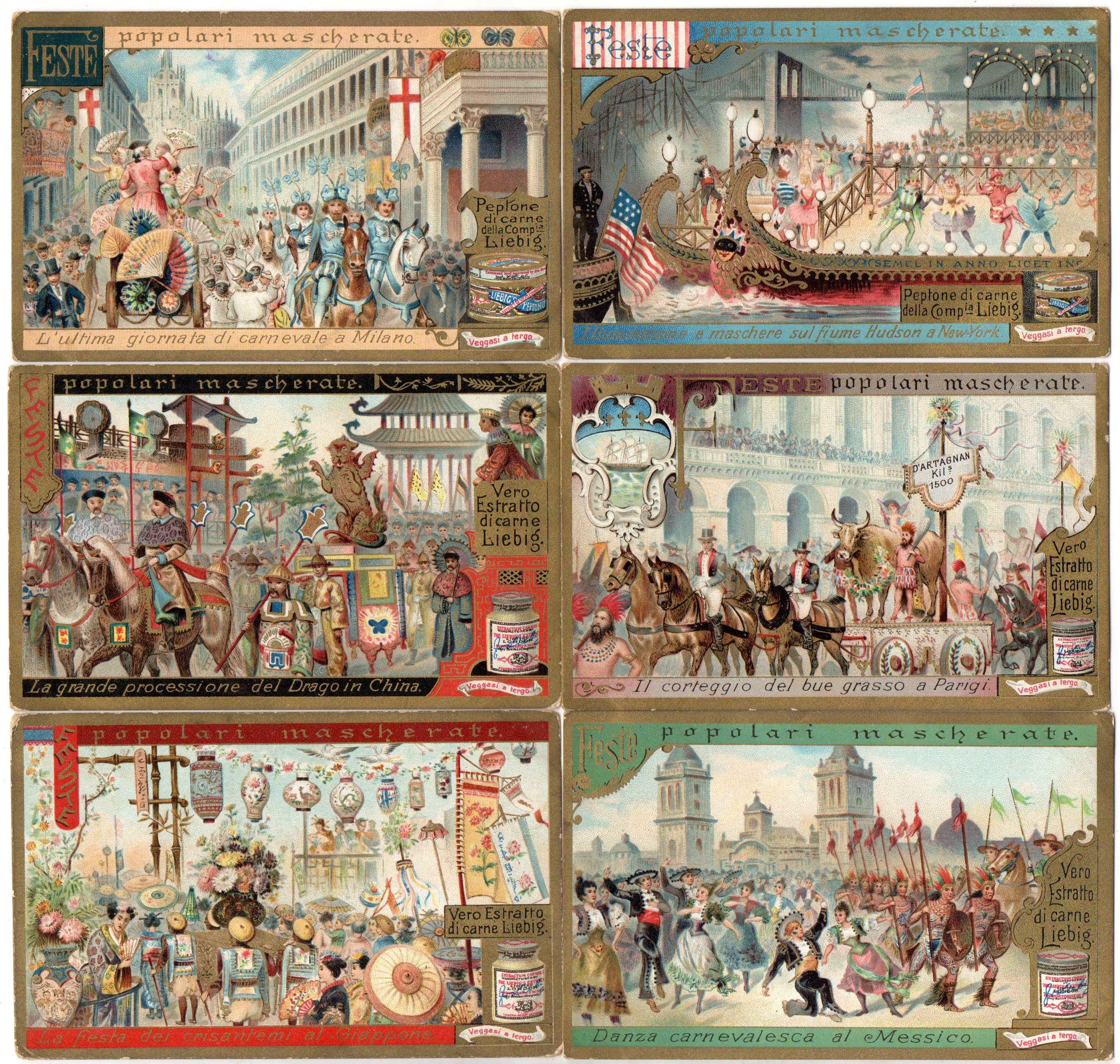 S 0588 / Liebig / Feste Popolari Mascherate (Ita) Mf45959