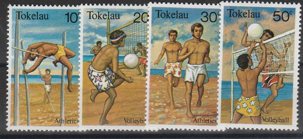 1981 Tokelau  Sport Vari 4 Valori Mnh Mf79647