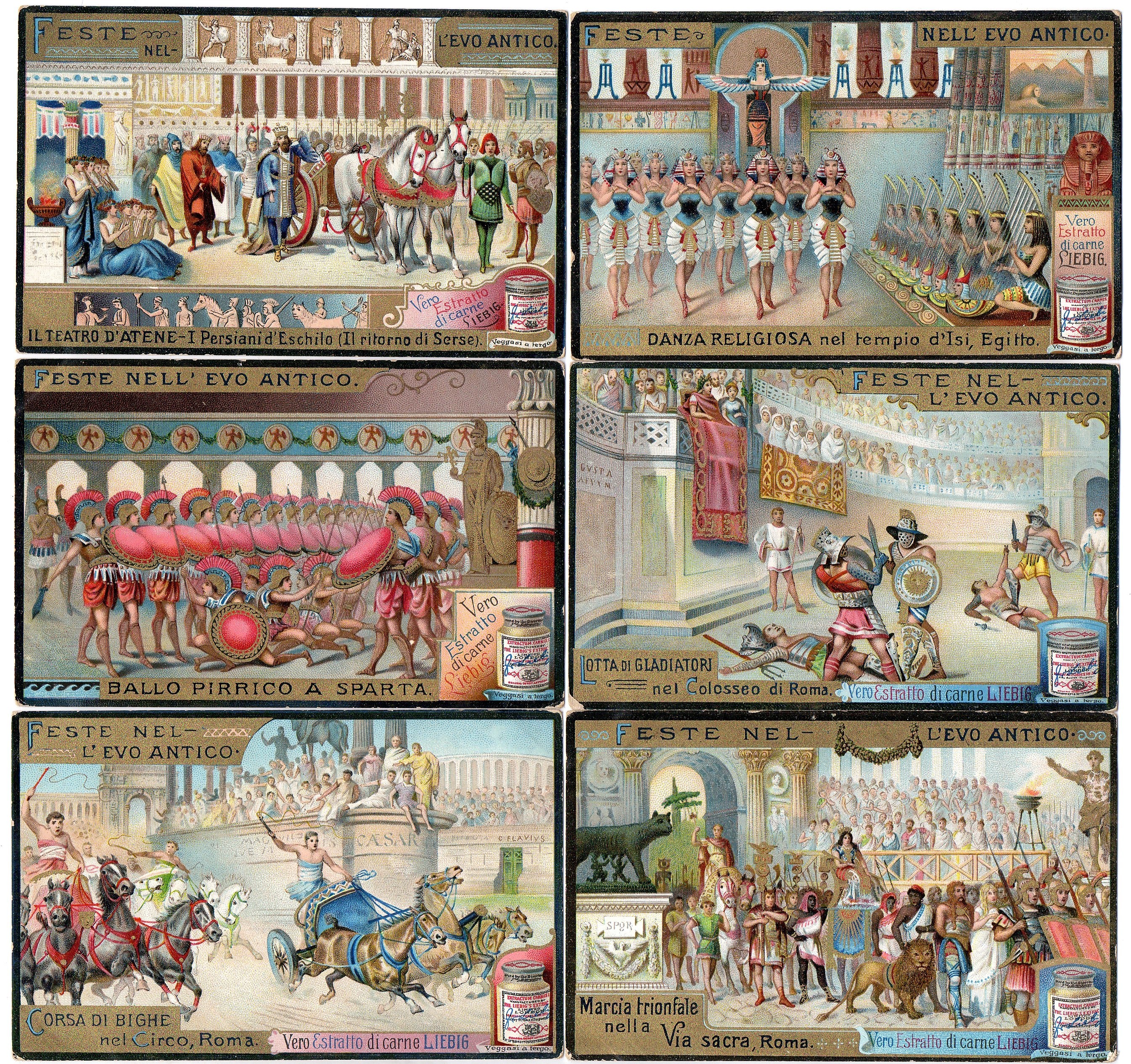 S 0669 / Liebig / Feste Nell Evo Antico (Ita) Mf46405