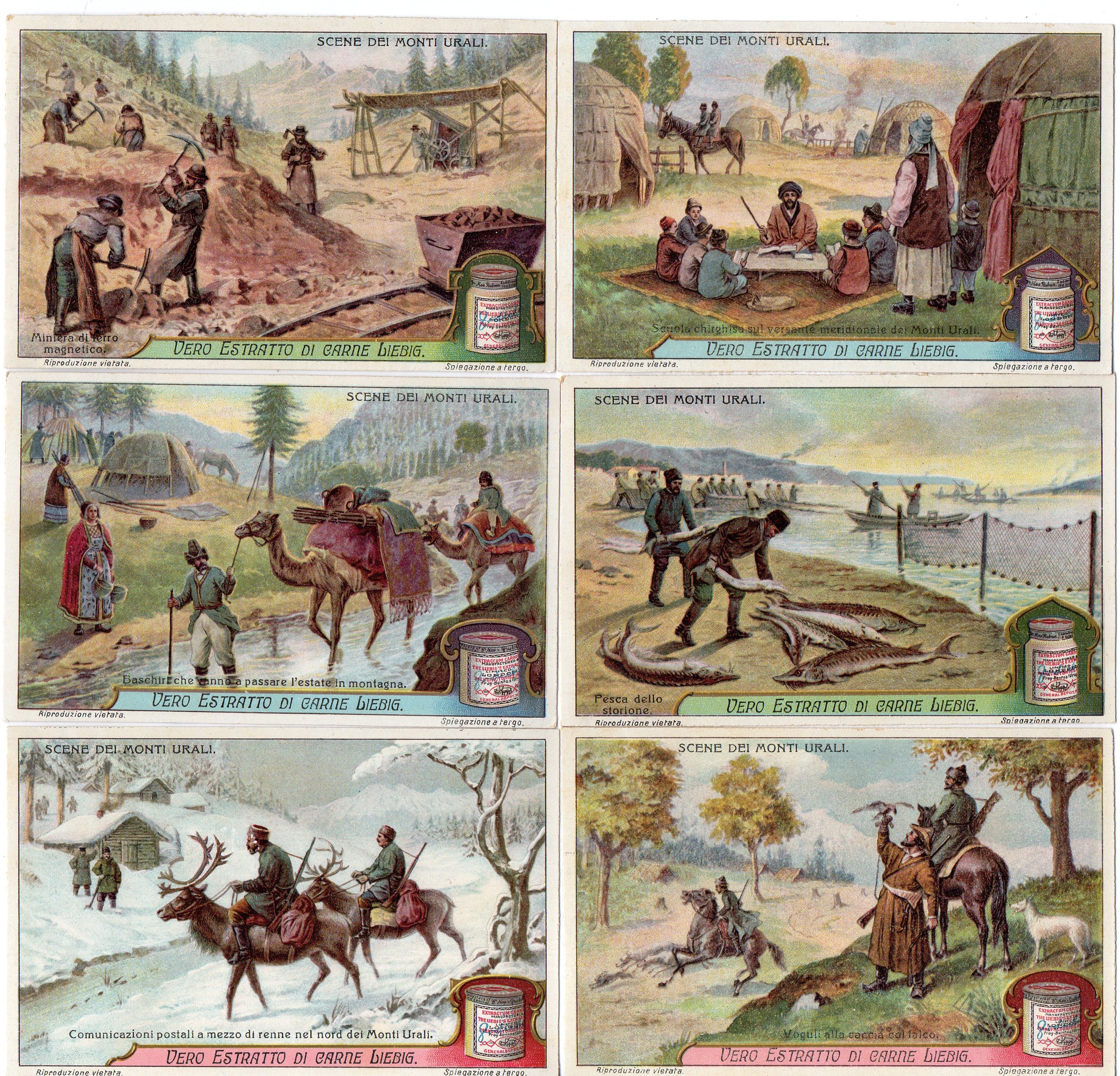 S 1103 / Liebig / Scene Dei Monti Urali  (Ita) Mf46424