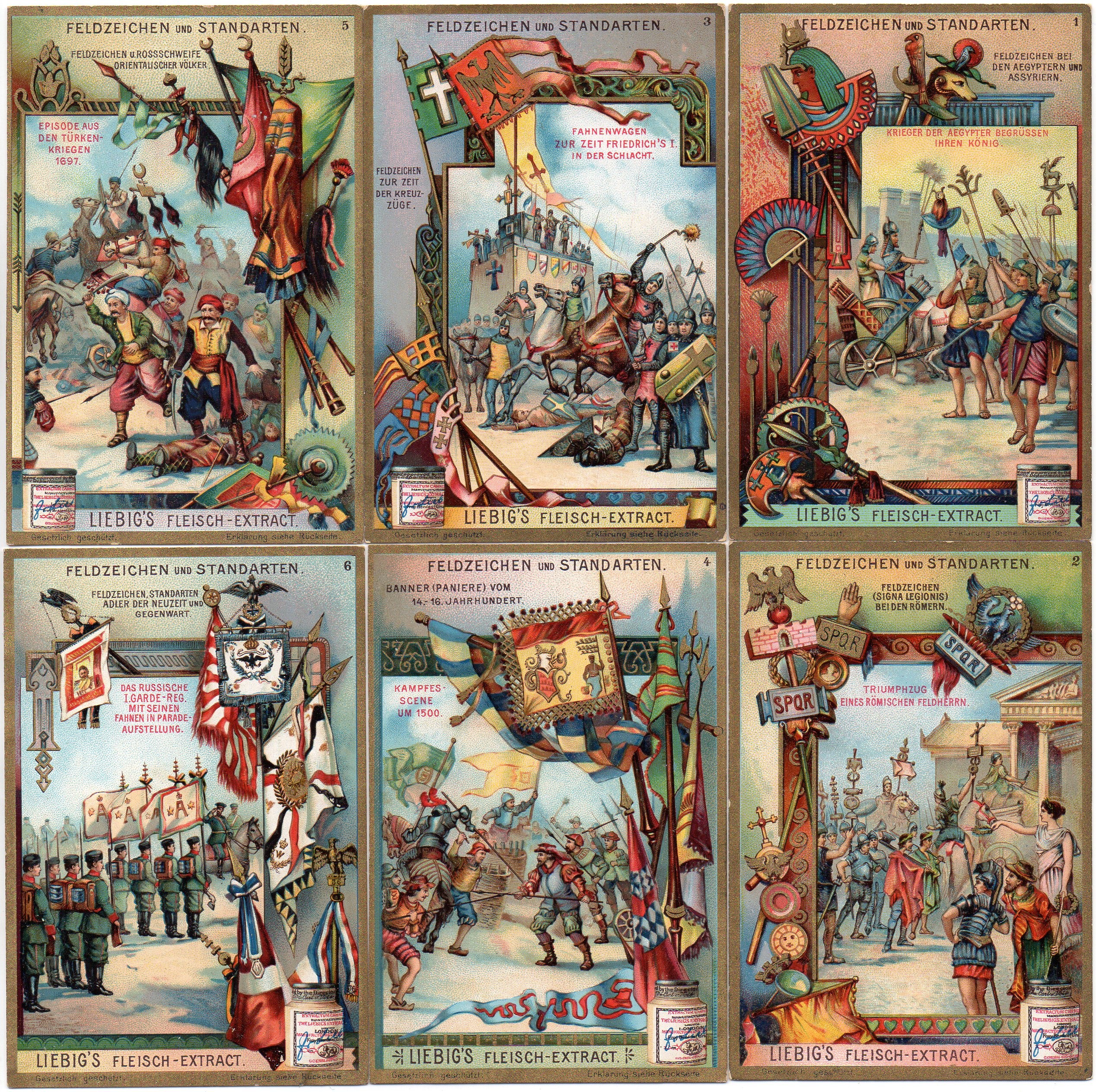 S 0873 / Liebig / Vessilli Insegne E Bandiere (Ted) 873 Mf46653